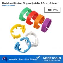 Chicken Identification Rings 20-24mm Adjustable | MediTools Australia ...
